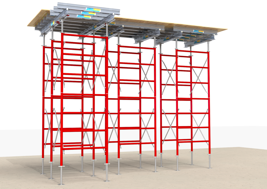 Aluminum Support Towers - Alumlight Formwork Engineering